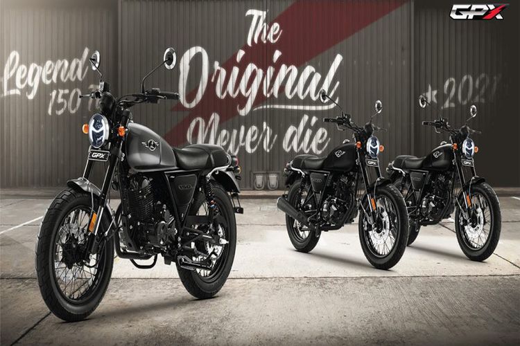 GPX Legend 150 Fi Tampil Gagah Pakai Suspensi Upside Down dan Fitur ...