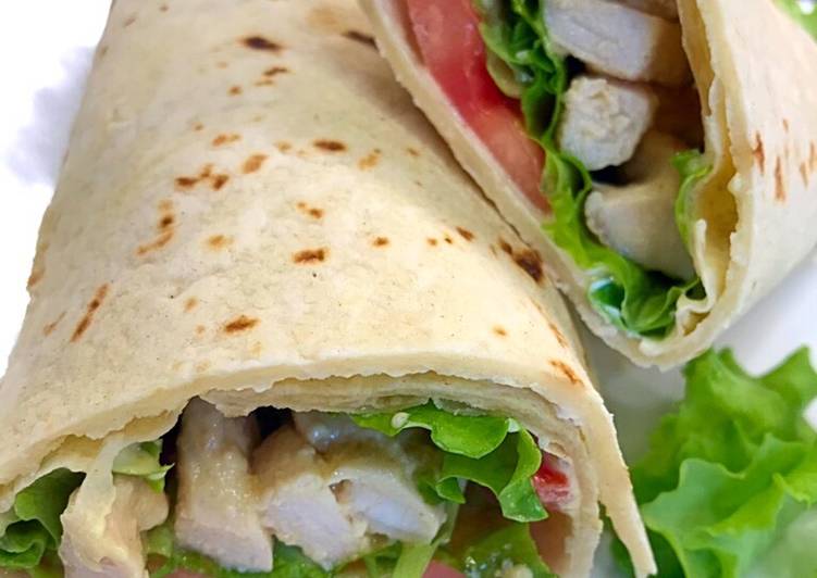 La Belle Auberge: Chicken wrap