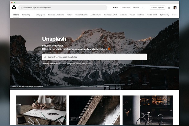 Unsplash - Μία βραβευμένη ιστοσελίδα με πάνω από 1.5 εκατομμύρια δωρεάν ...