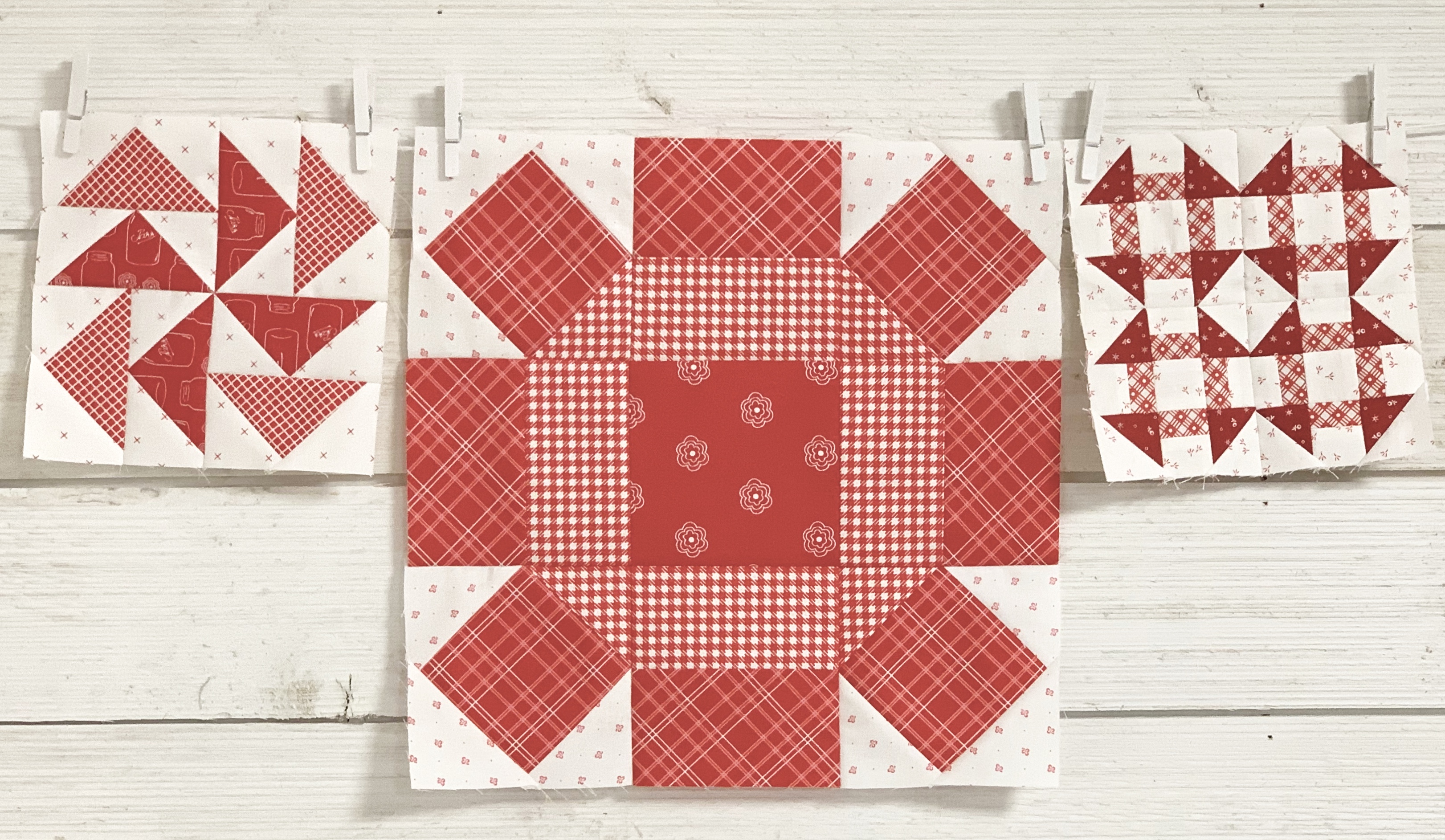 Bee In My Bonnet: Red Sampler Quilt Along - The Big Finish!!