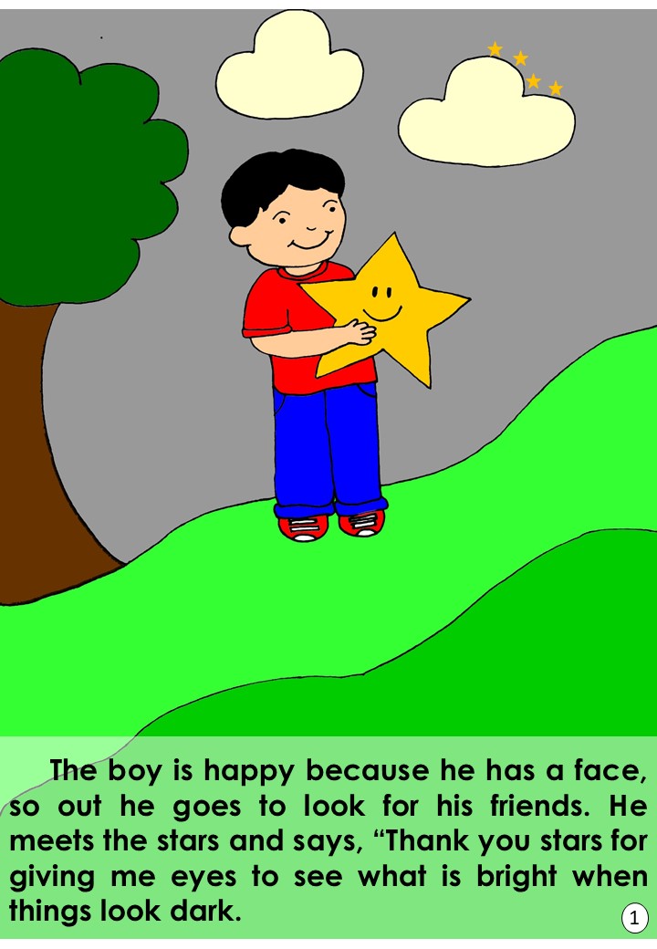 Teacher Fun Files: Story Book: Boy With a Happy Face
