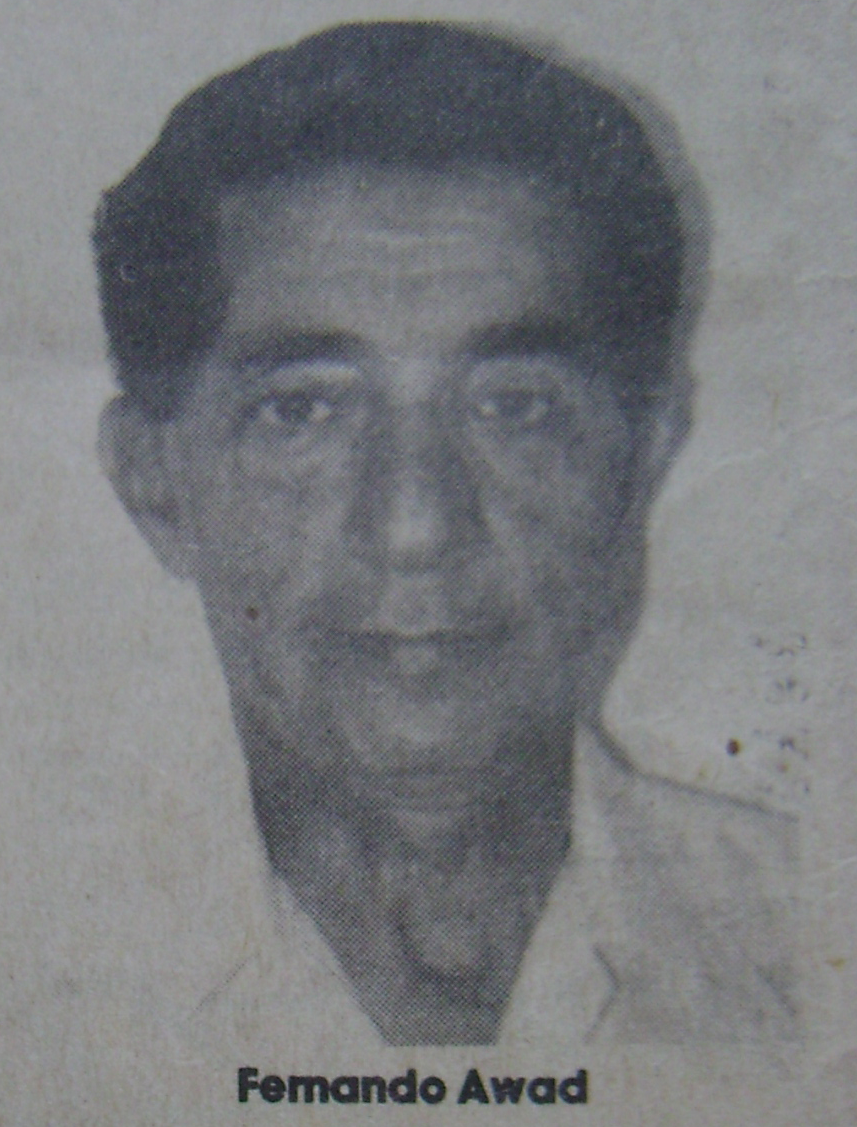BIOGRAFIA PERIODISTICA Y FAMILIAR DE FERNANDO ANTONIO AWAD BLANCO ...