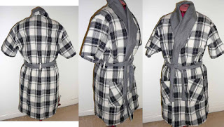 Butterick Unisex robe, top, shorts, pant 6837 pattern review by velosewer