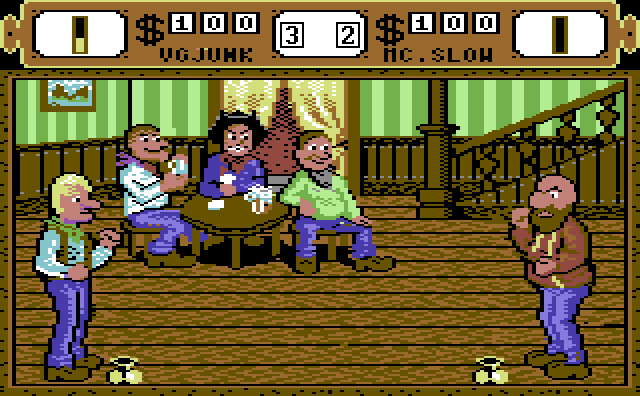 VGJUNK: WESTERN GAMES (COMMODORE 64)