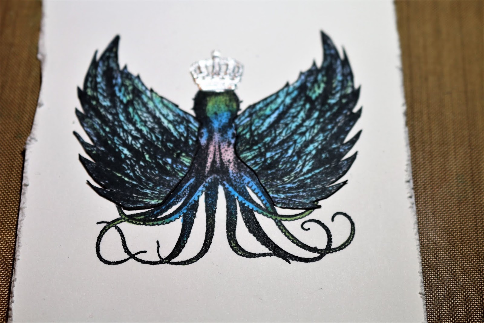 Blank Page Muse: Octopus has Wings C
