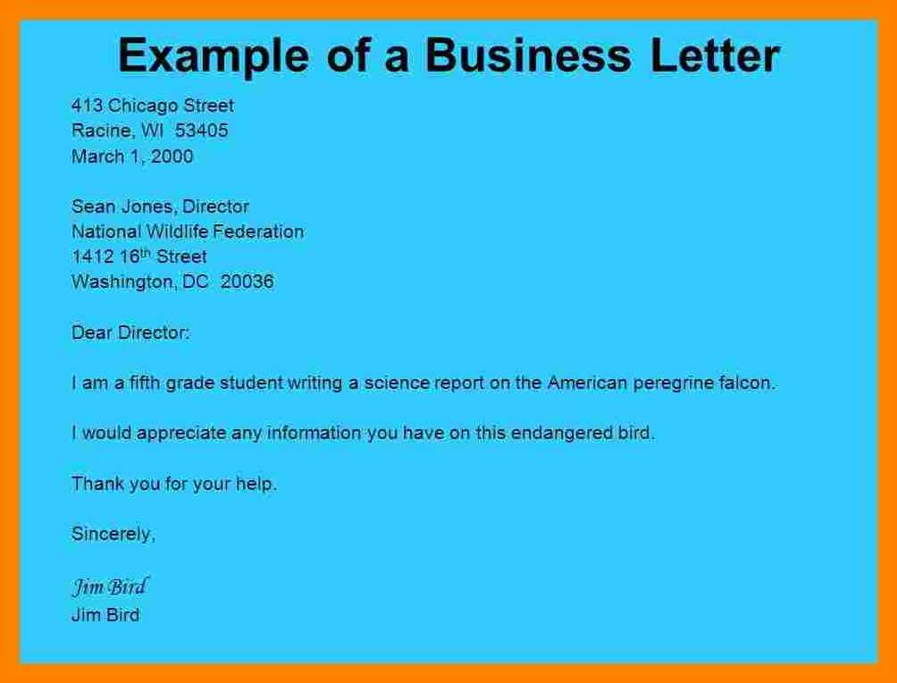 Types Of Letter Format Formal Letter types-of-letter-format-formal-letter