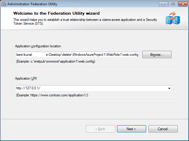 Sanganak Authority: Windows Azure – Adding STS reference from Access ...