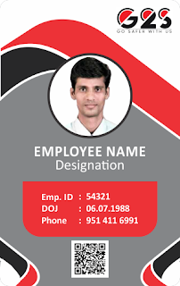 ID Card Design Template Gallery: Security-Guard-ID-Card Design-Template ...
