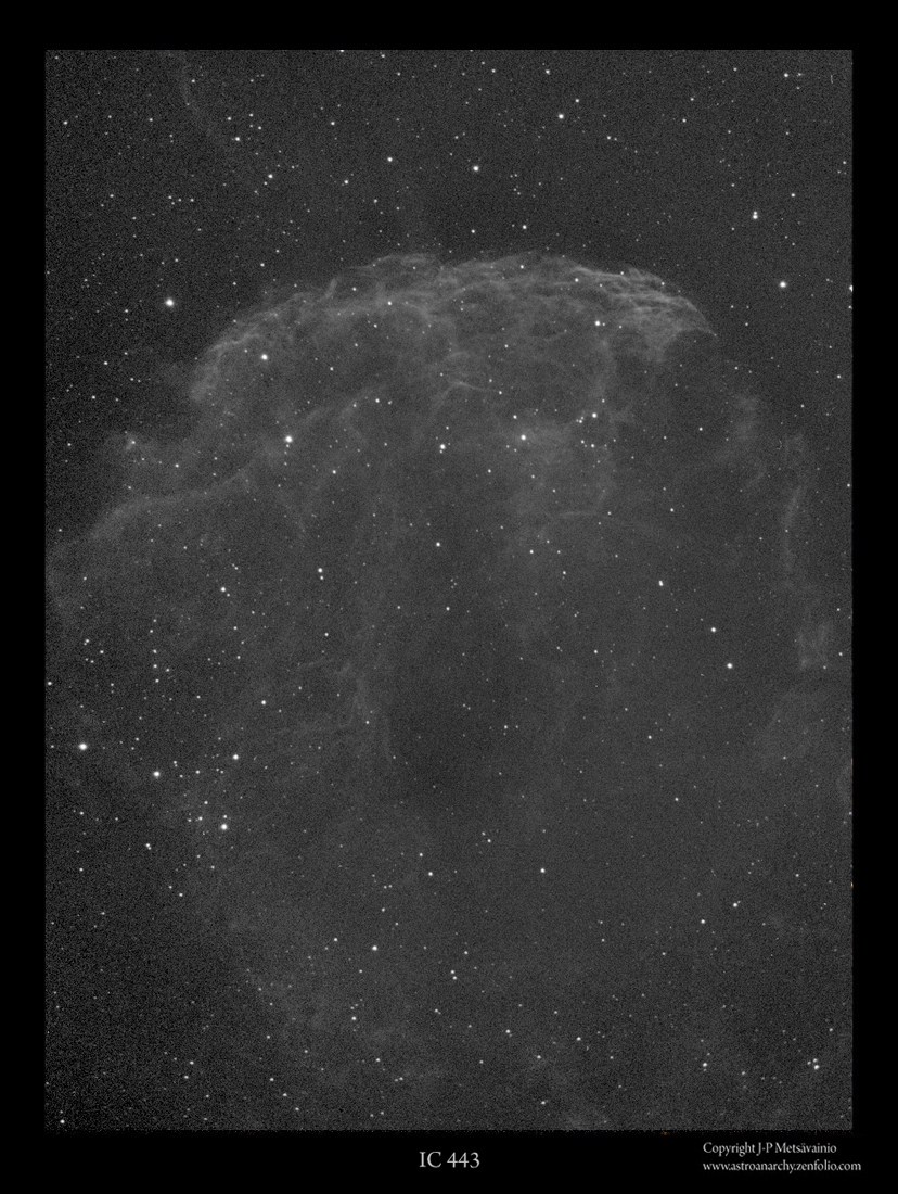 Astro Anarchy: IC 443, supernova remnant as a closeup