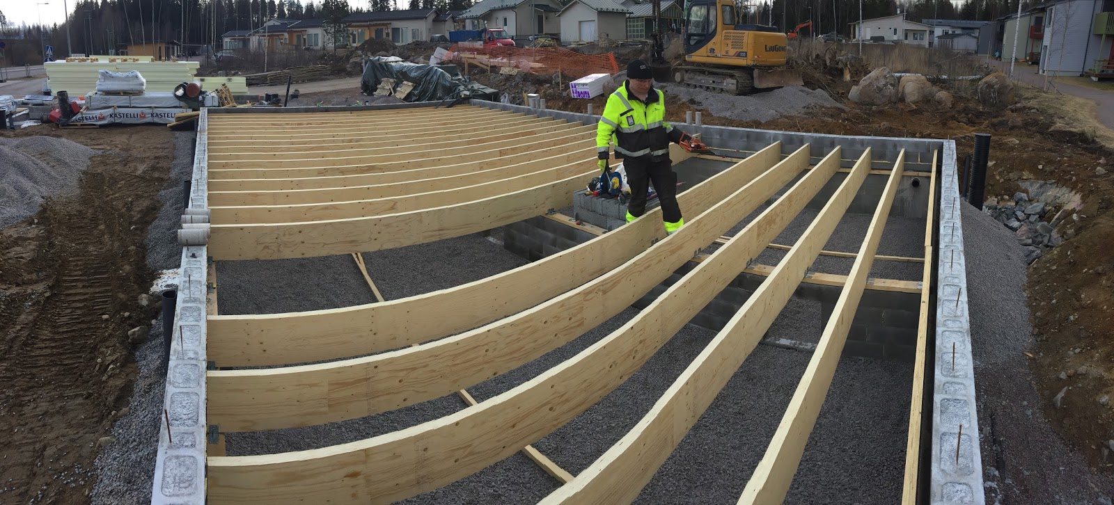 Timpurille talo -Rakennusblogi: Finnfoam rossipohja