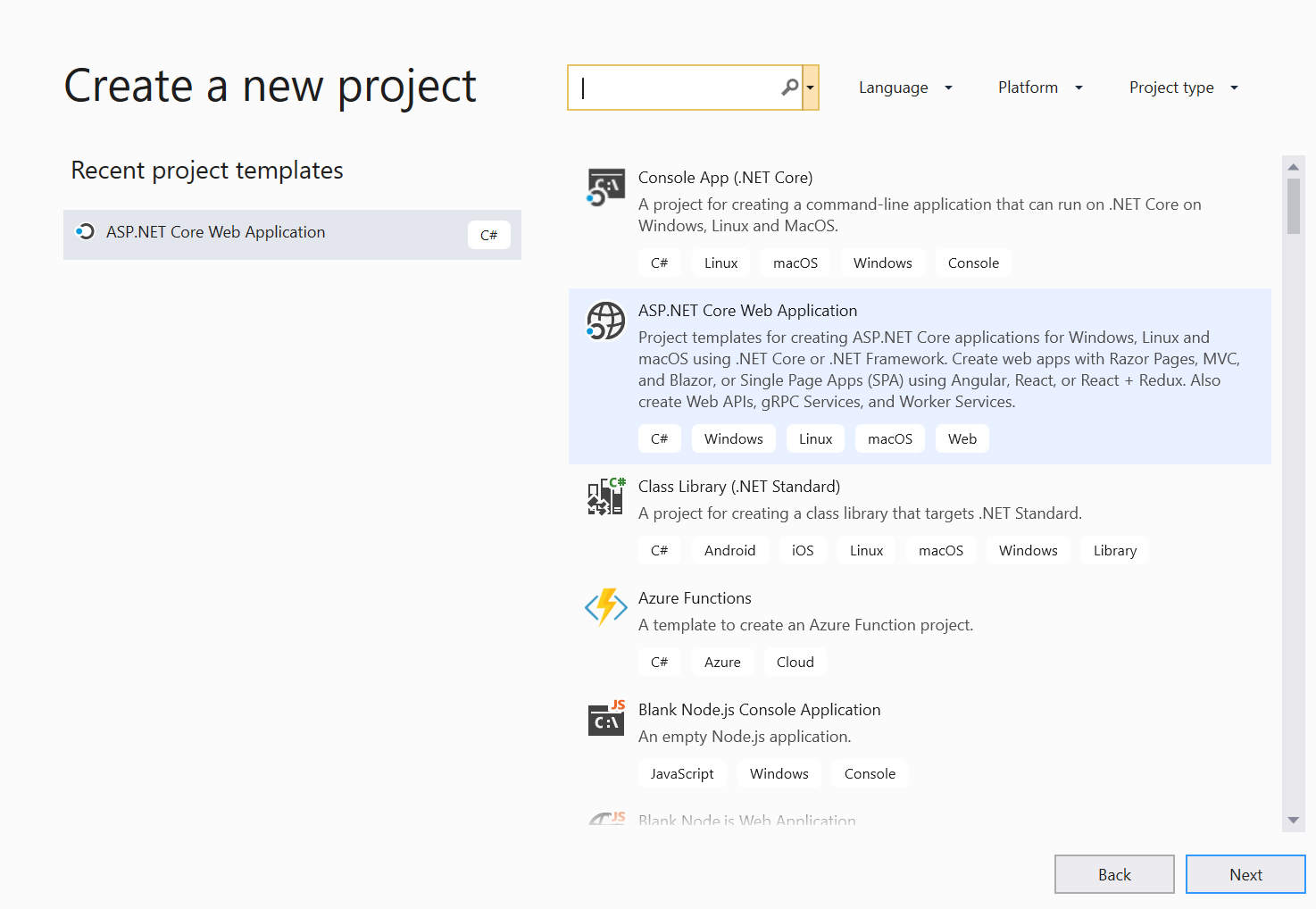 Aspnet Core Application With Code First Entity Framework Core