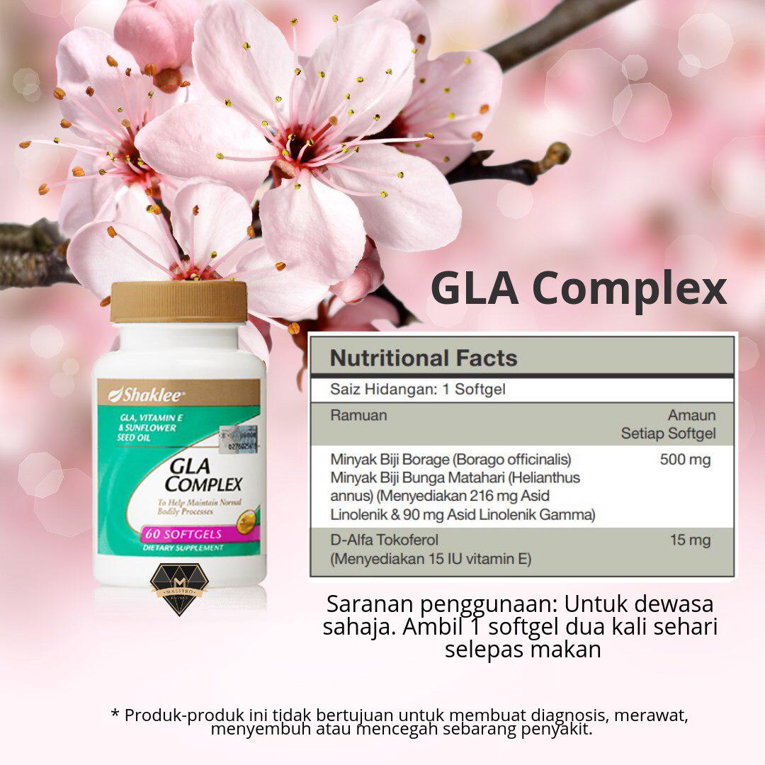 GLA Complex Shaklee - Keistimewaan, Kebaikan, Kelebihan, Manfaat Dan ...