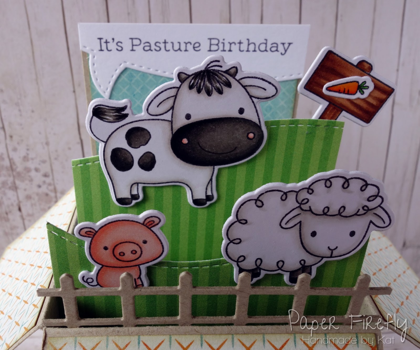 Paper Firefly: It's pasture birthday!