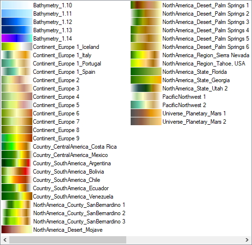 Custom Color Ramp Versi 3 untuk ArcGIS - Lapak GIS