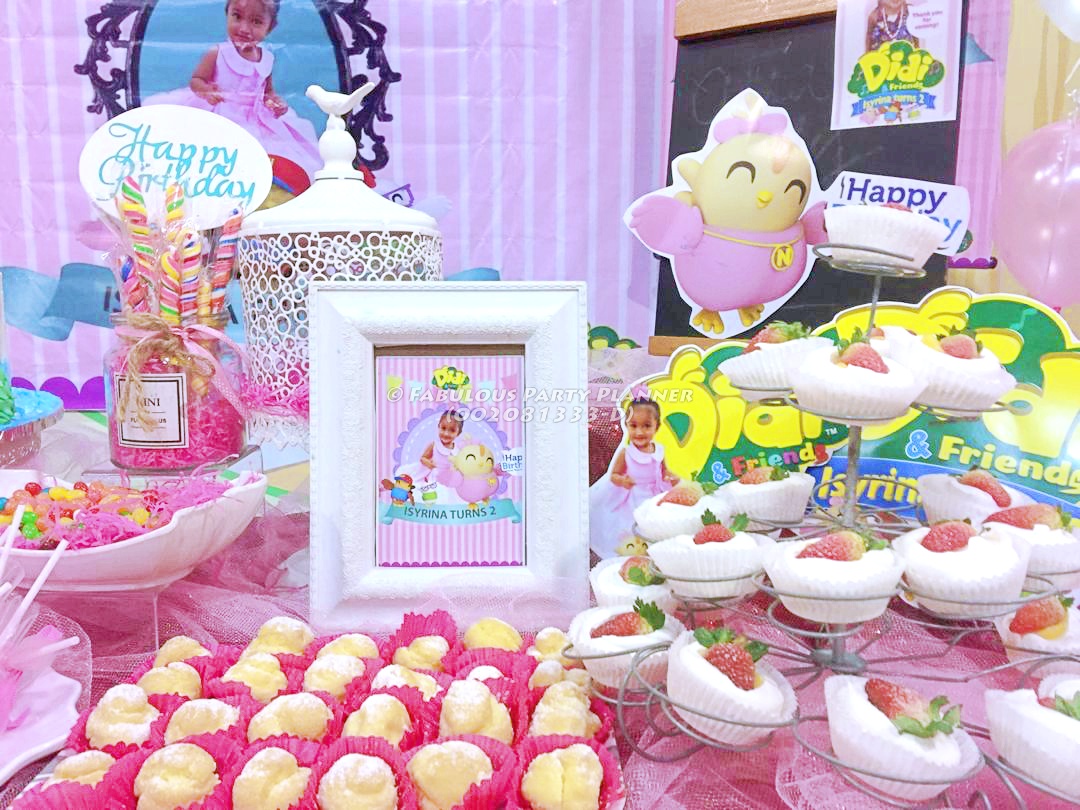 Didi and Friends Birthday Party for Adik Isyrina