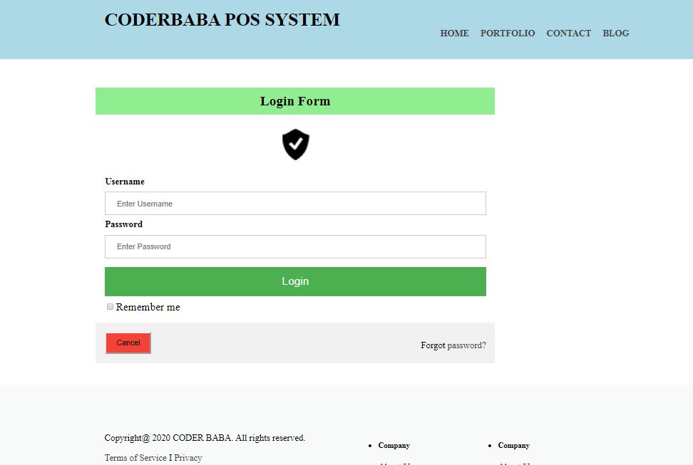 Aspnet Project How To Create Modern Login Using Htmlcss And Javascript In Aspnet Web
