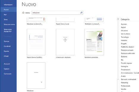 Come usare i modelli in Word