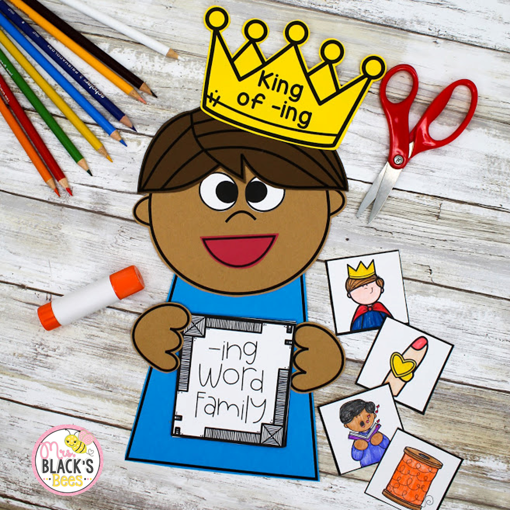 -ing Word Family Activities | Mrs. Black's Bees
