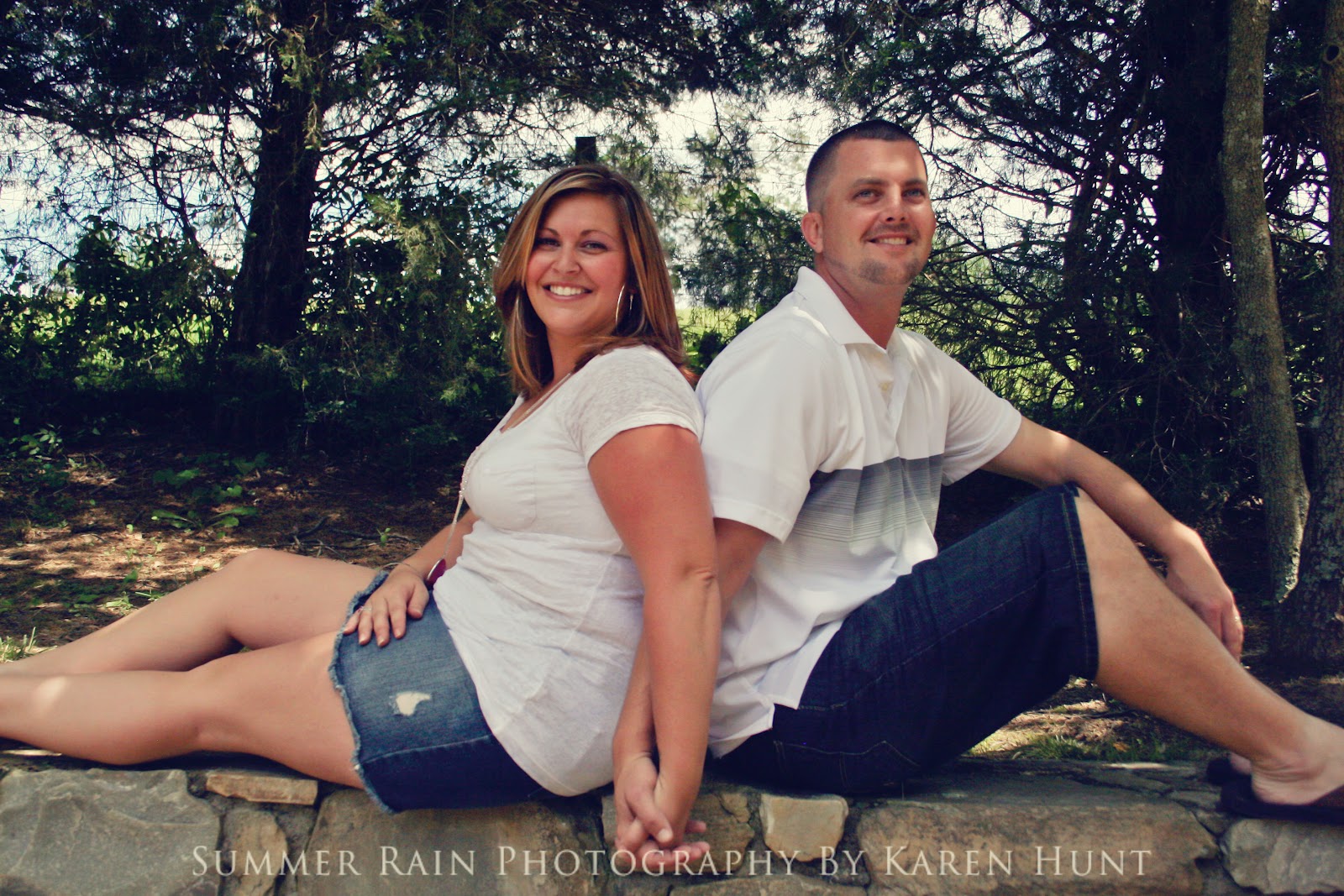 Summer Rain Photography by Karen Hunt : The Utterback Family
