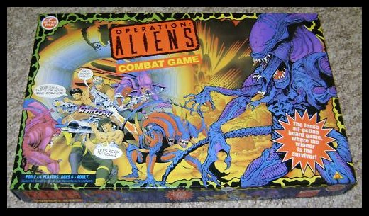 JIMSMASH ! ! !: OPERATION: ALIENS BOARDGAME
