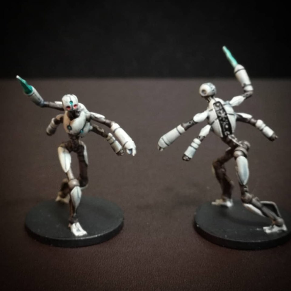 Crucium Giger's Miniatures Blog: Core Space: Purge (and Contrast Paints)
