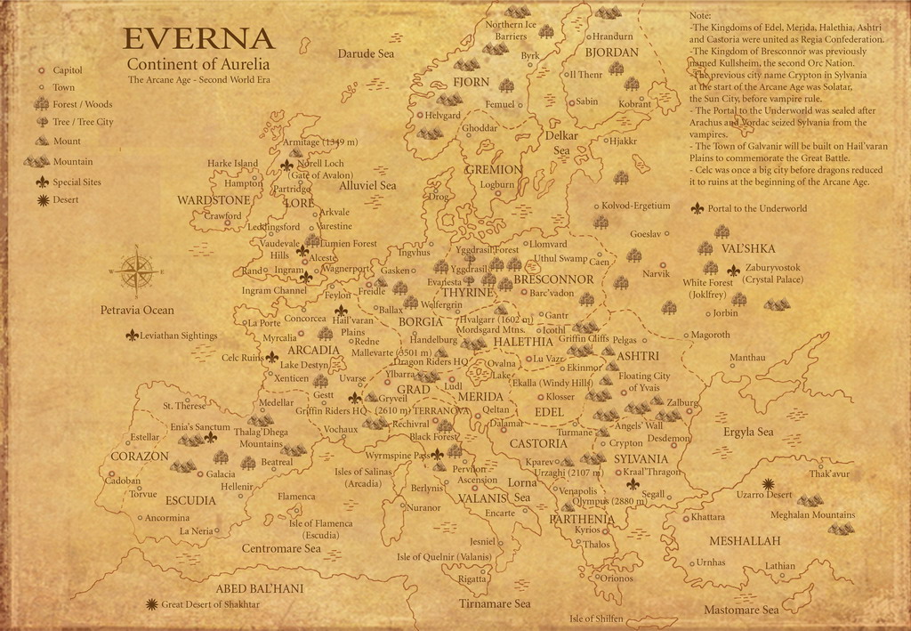 History of Everna