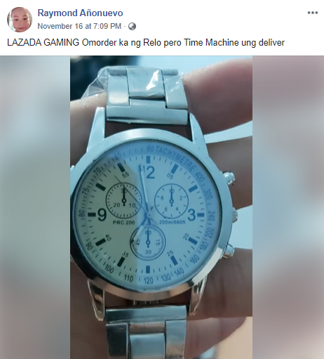Nabiling Relo ng isang Lalaki via Online, Parang Time Machine ...