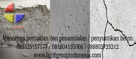 BEBERAPA JENIS KERUSAKAN DAN PENANGGULANGANNYAN PADA BETON