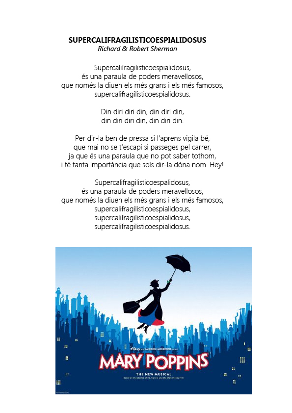 Doble Puntet: Mary Poppins