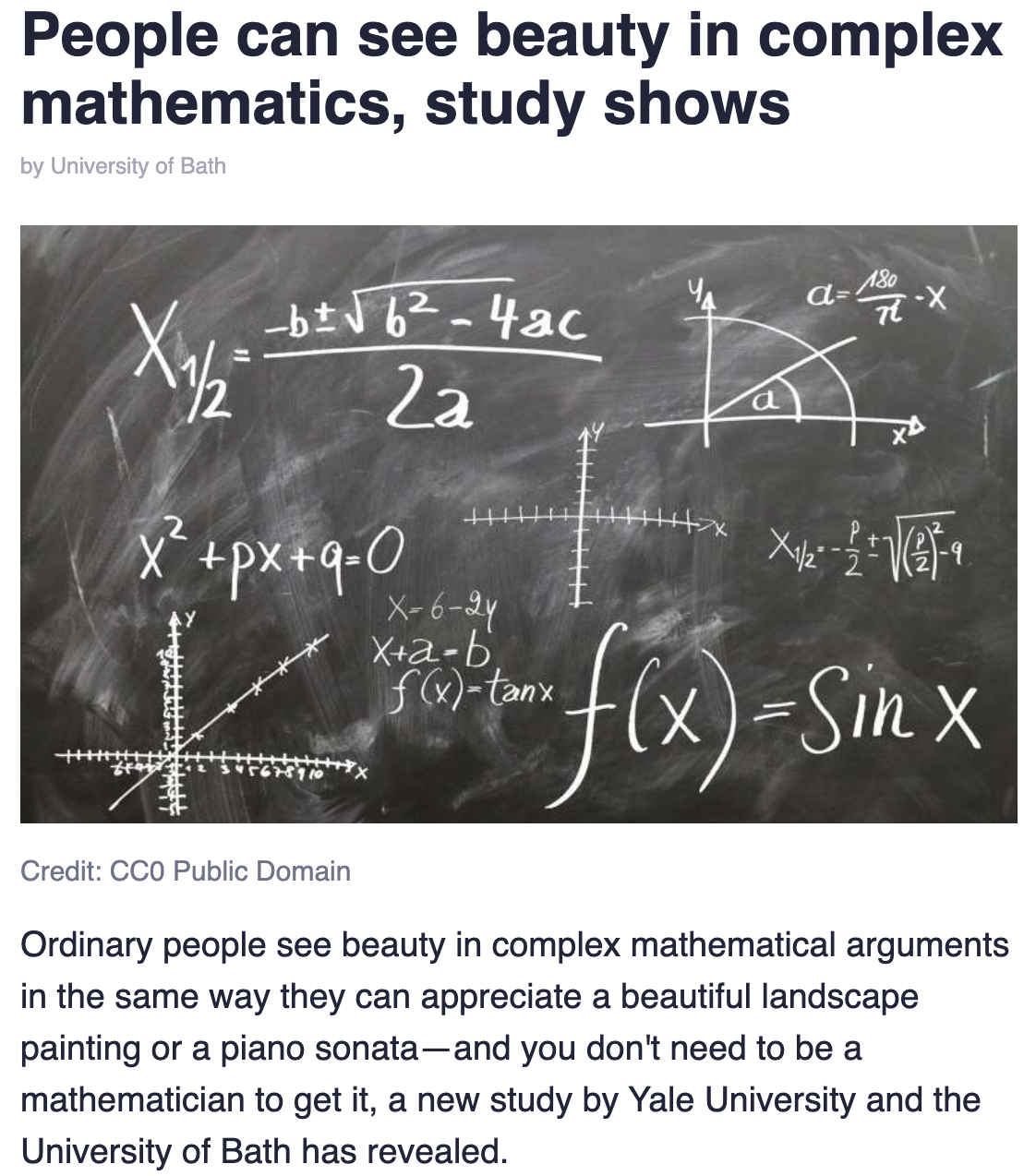 Puzzles and Figures: Beauty in Math