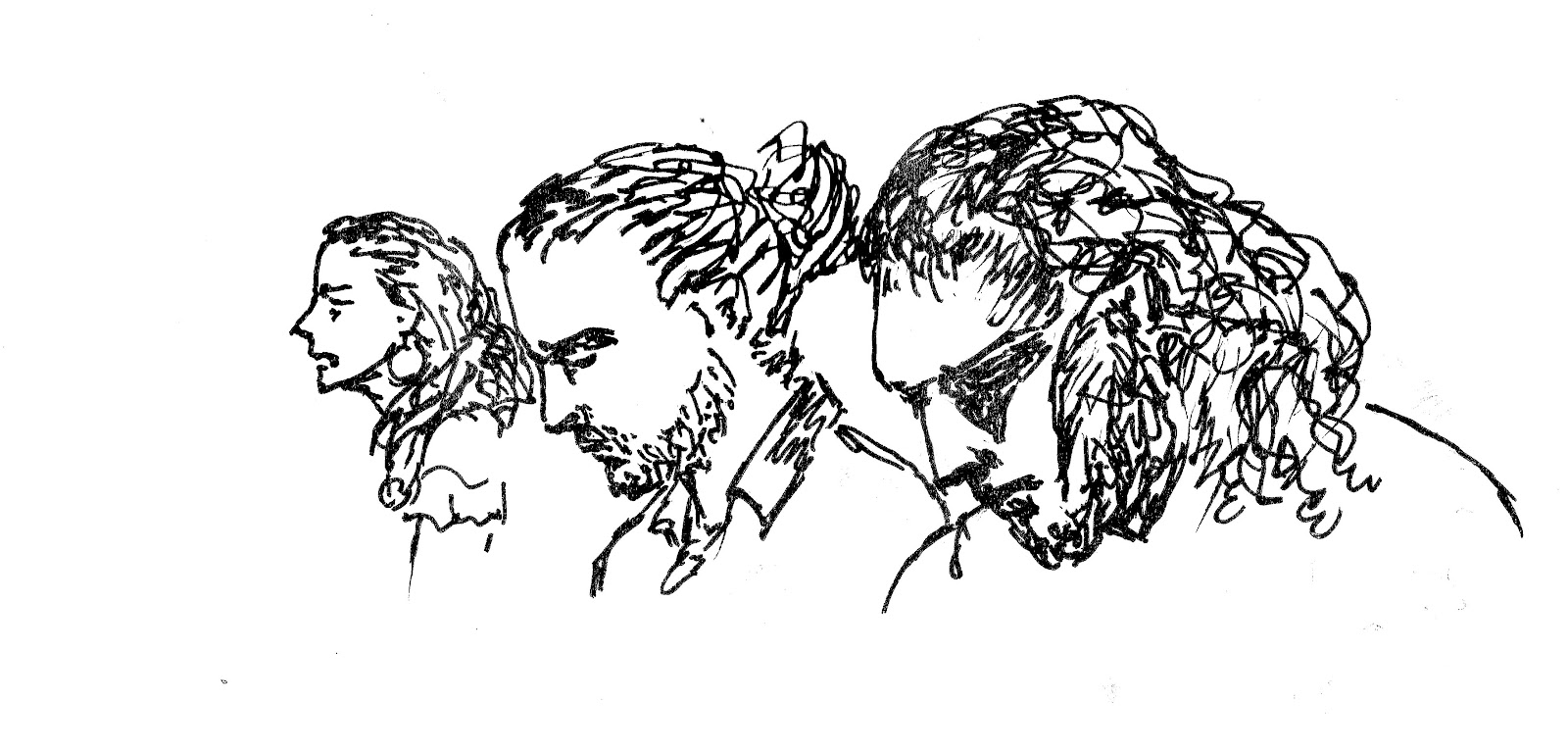 benjamin baret illustrations: croquis