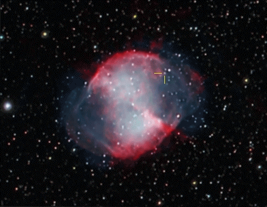 Halling Skies: Messier 27 - The Dumb-bell Nebula...