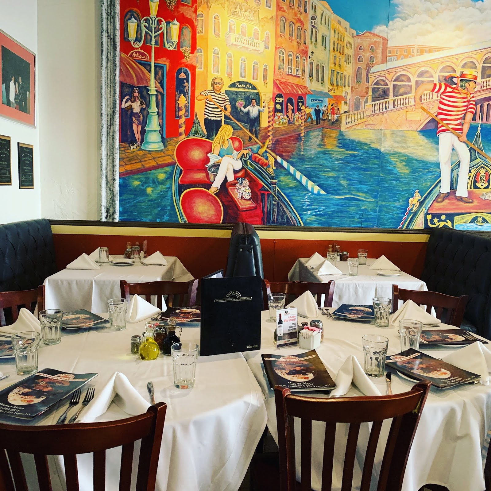 Welcome to VINO LAS VEGAS : Legendary Pasta Mia East and West Standing ...