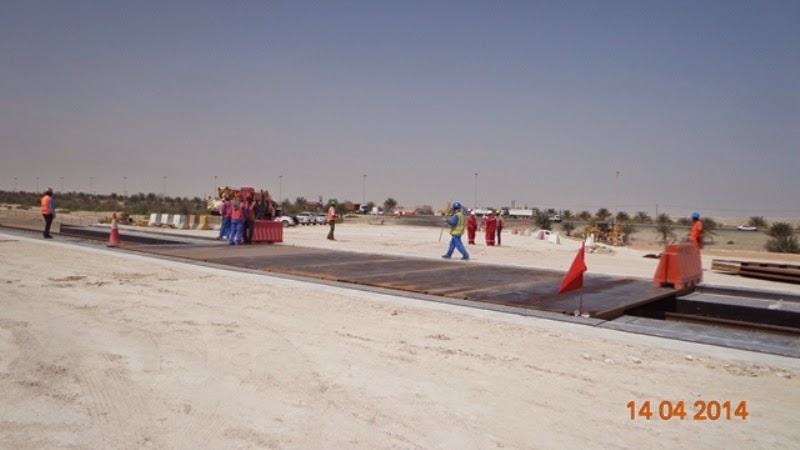 Civil Engineering: Rig Crossing arrangement