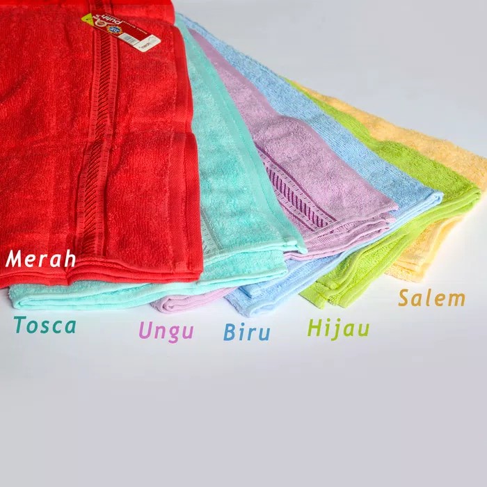 HARGA HANDUK MERAH PUTIH TERRY PALMER 1/08/2020 | WONGPASAR GROSIR ...