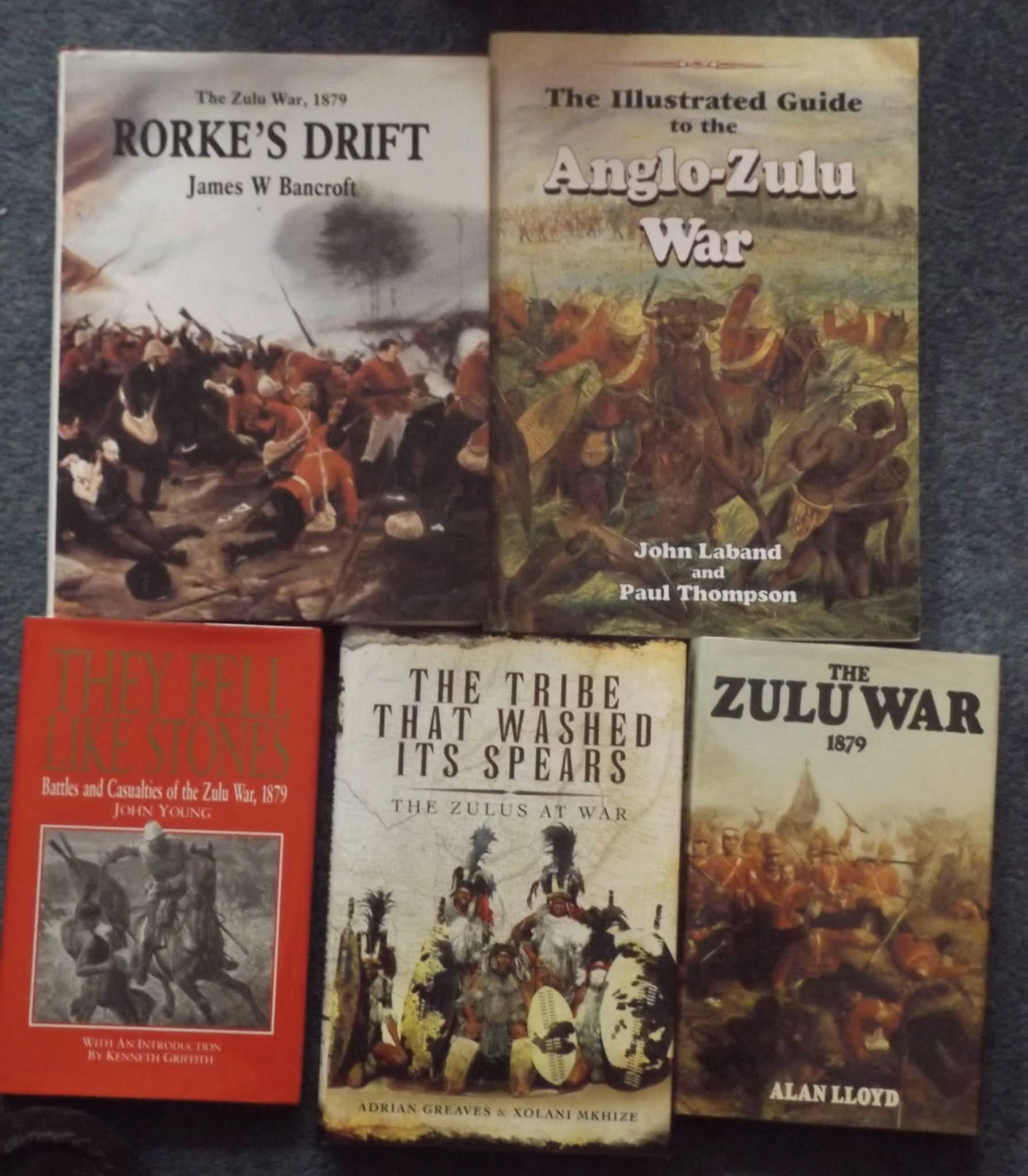 wargames and walking: Anglo-Zulu War Book Collection