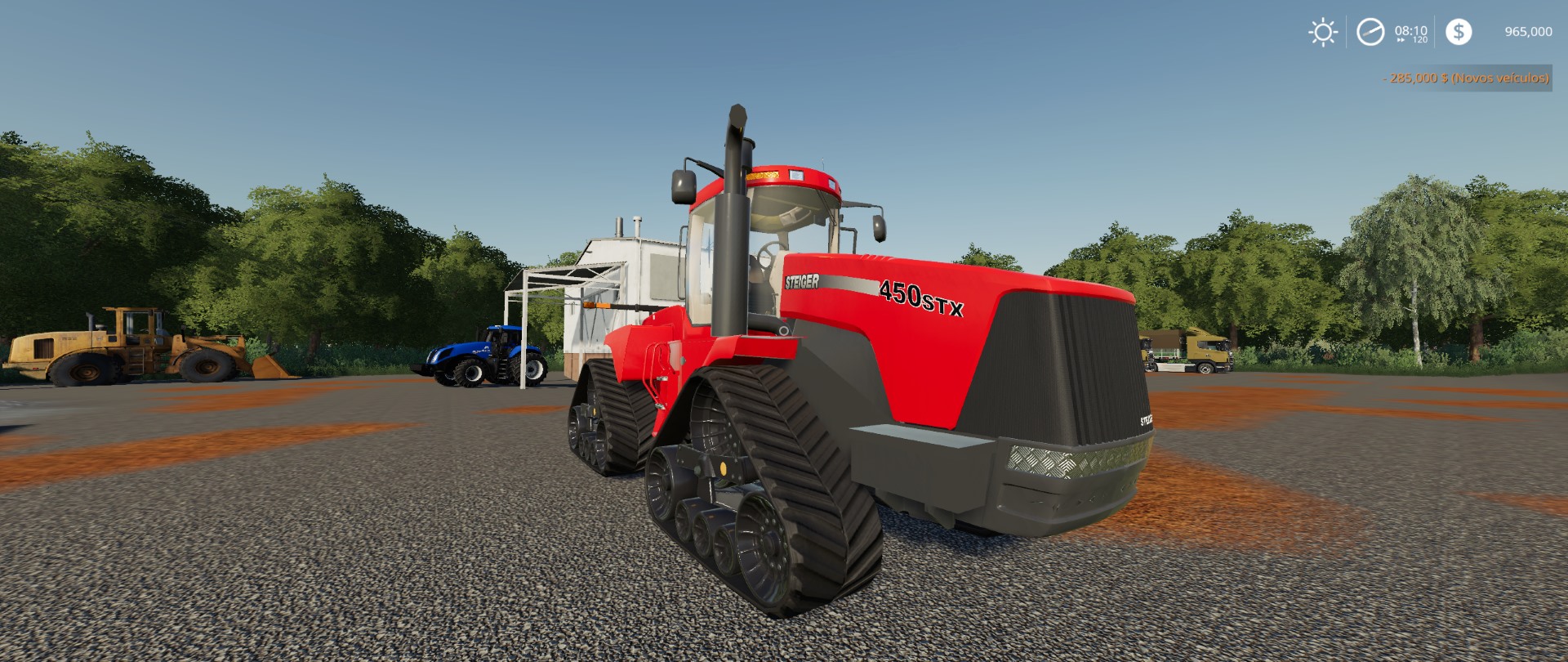 Farming Simulator Sul: Case Steiger STX 450 V1.0.0