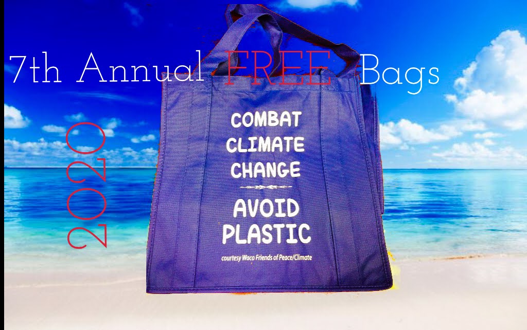 7th Annual Free Reusable Shopping Bag Distribution August 15th