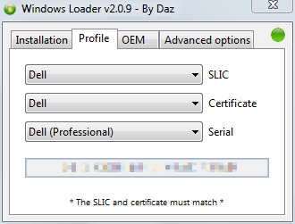 Usando o Windows Loader para ativar cópias originais do Windows