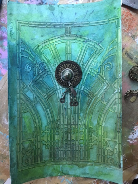 Linda Edkins Wyatt: Steampunk Subway Portal