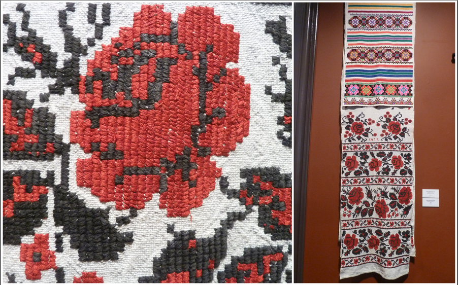 file under fiber: Rushnyky - Stitched talismans from Ukraine - Part 1