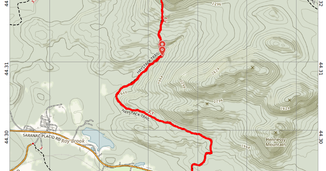 Adirondack Hikes: Haystack of Ray Brook