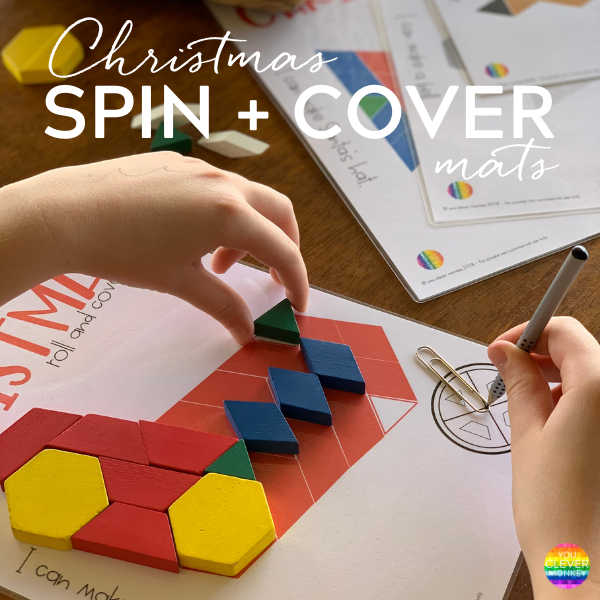 CHRISTMAS SPIN AND COVER MATS | you clever monkey