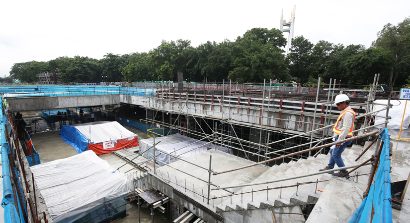QC orders construction halt for MRT-7 station at Memorial Circle