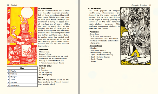 Graphite Prime: Troika! Character Sheet And Thoughts