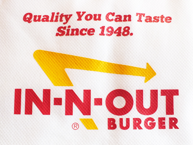 In-N-Out Burger LUNCH TOTE BAG