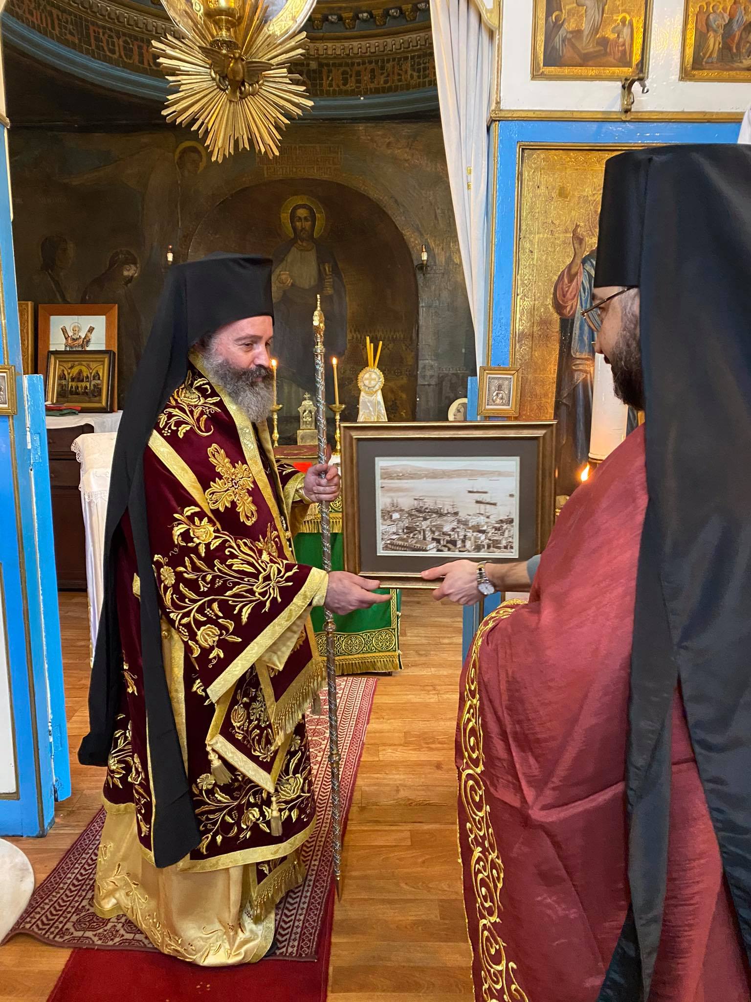 ΦΩΣ ΦΑΝΑΡΙΟΥ: Ο ΑΡΧΙΕΠΙΣΚΟΠΟΣ ΑΥΣΤΡΑΛΙΑΣ ΜΑΚΑΡΙΟΣ ΣΤΟ ΒΑΤΟΠΑΙΔΙΝΟ ...