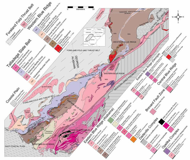 The Geology P.A.G.E.: Geologic State Symbols Across America - Georgia