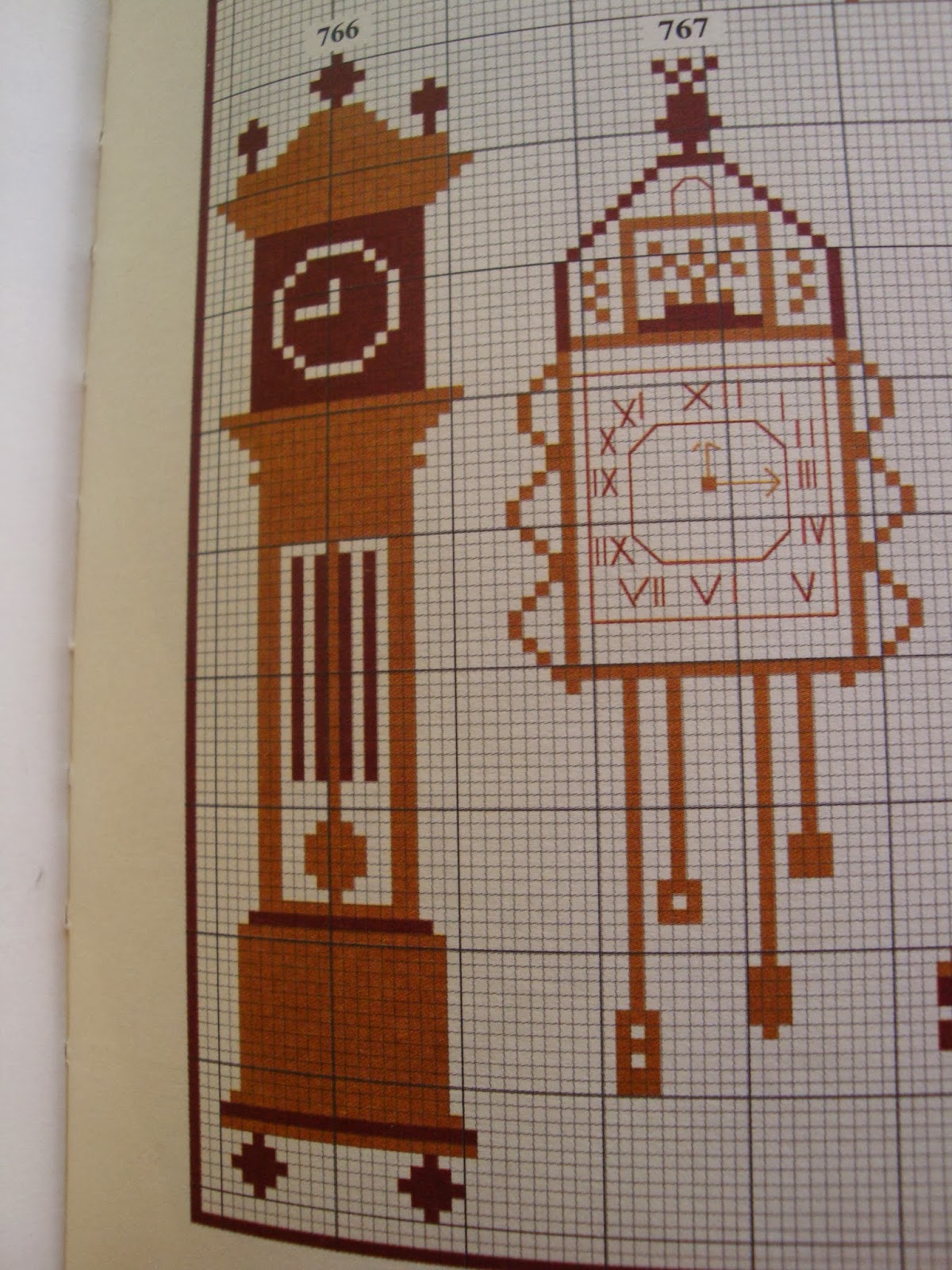 Χειροτεχνήματα: Σχέδια με ρολόγια για κέντημα - cross stitch clock patterns