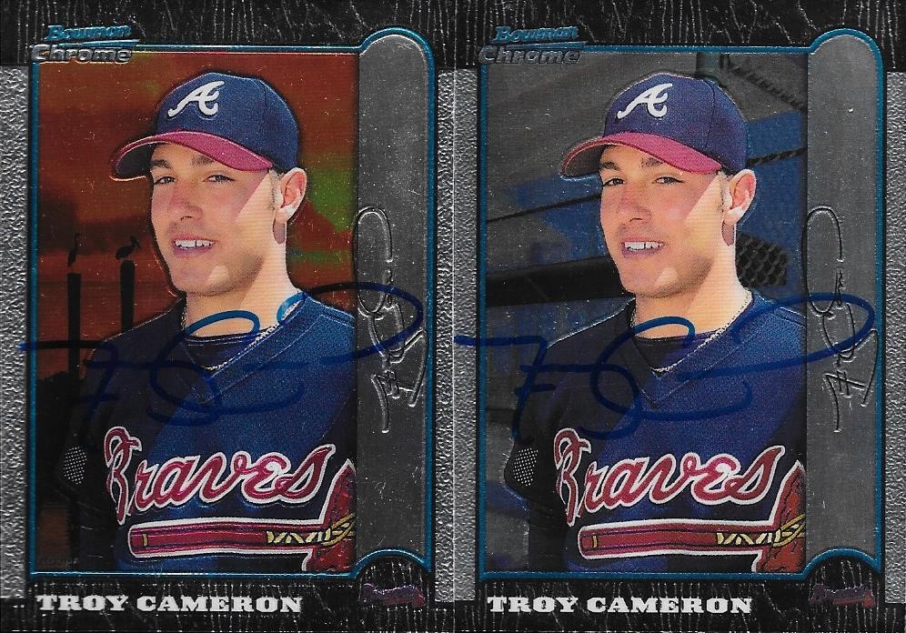 foul bunt: TTM Success - Troy Cameron